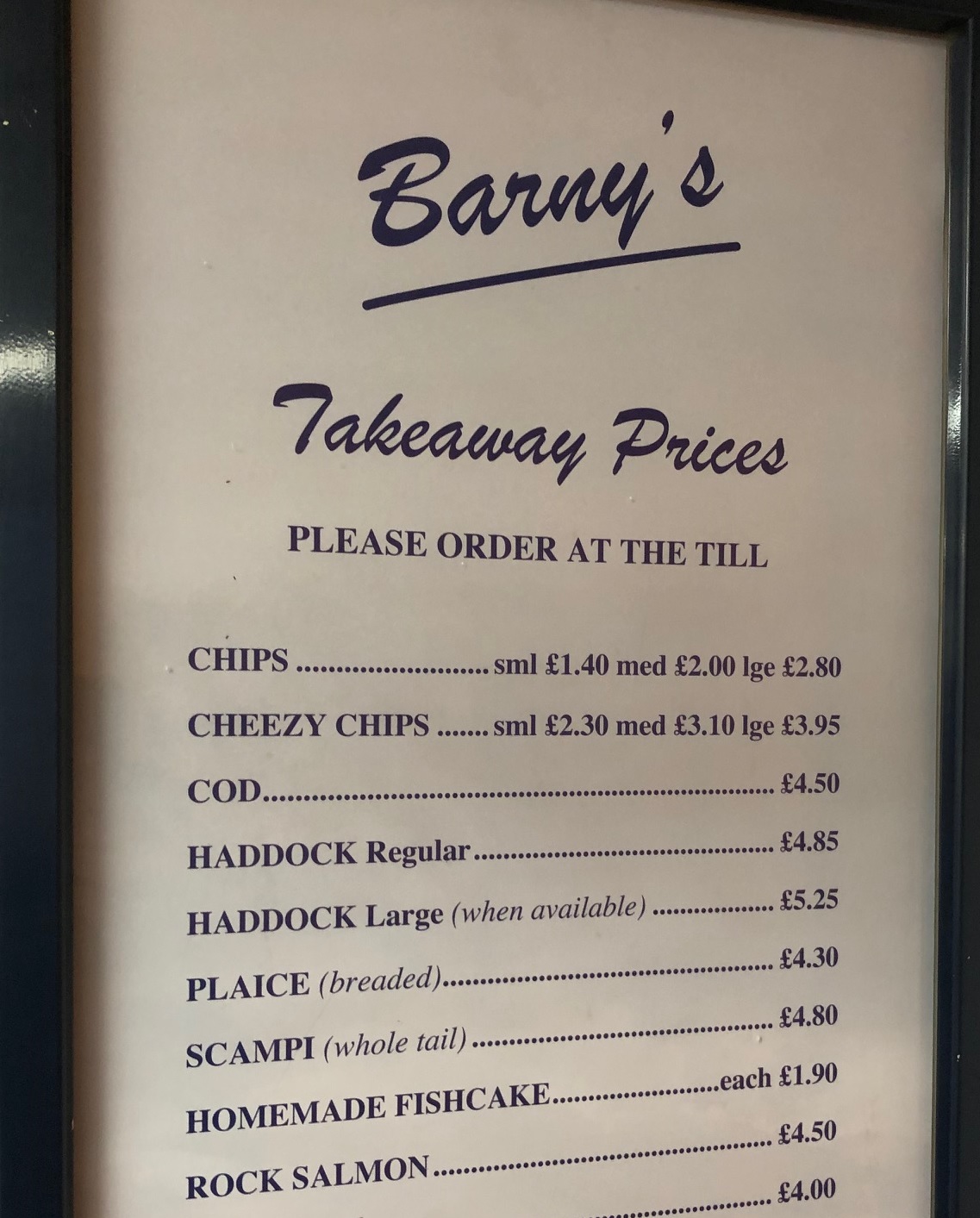 Barny’s Fish and Chips in Wadebridge – My Food Hunt