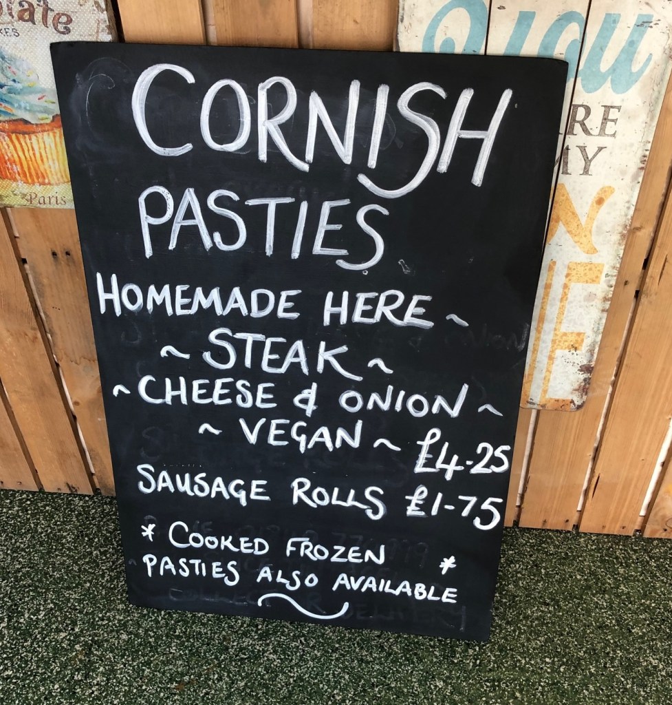 Cornish Pasty Hunting in Tintagel: Slice