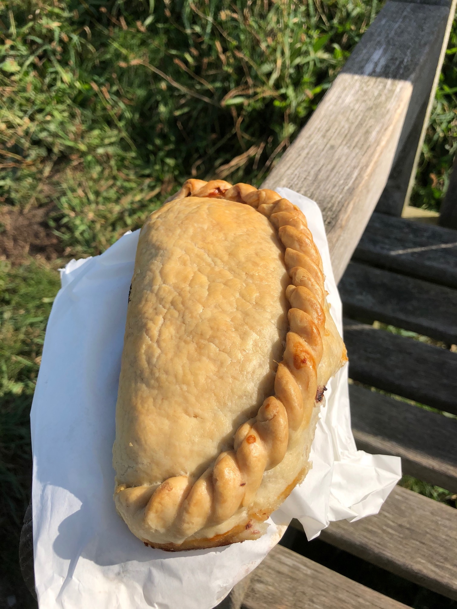 Cornish Pasty Hunting in Tintagel: Slice