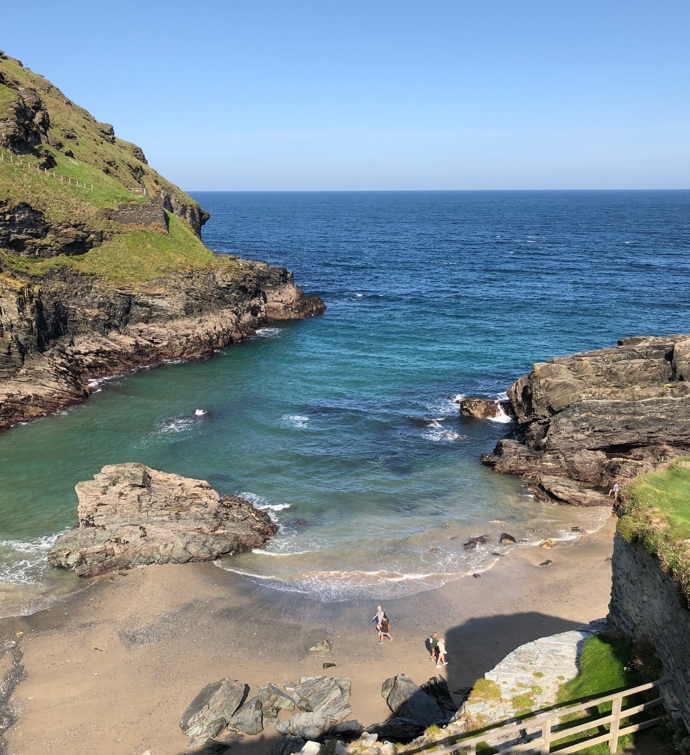 Cornish Pasty Hunting in Tintagel: Slice