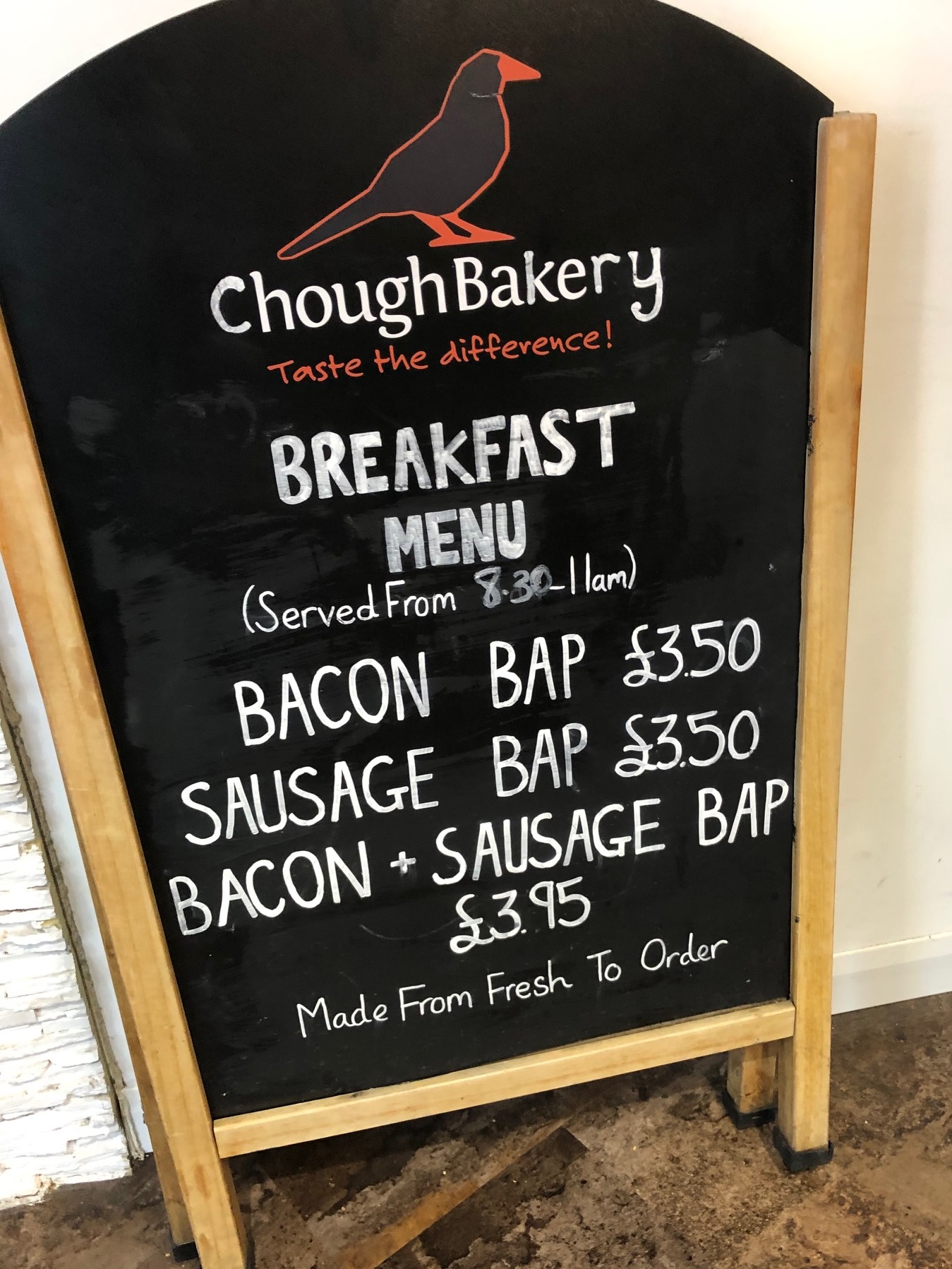 Chough Bakery in Padstow: Breakfast Cobs for the Ferry – My Food Hunt