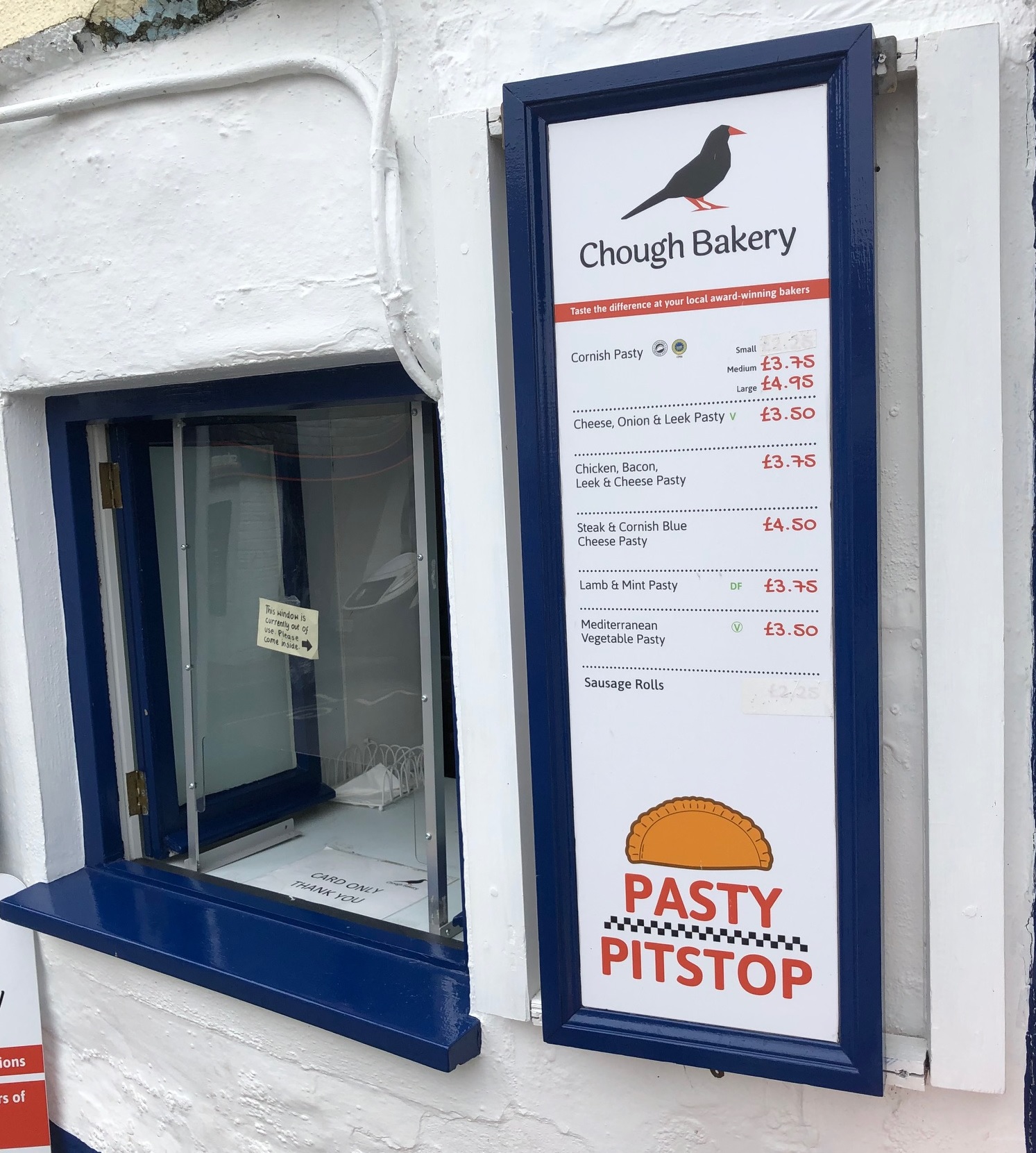 Chough Bakery in Padstow: Breakfast Cobs for the Ferry