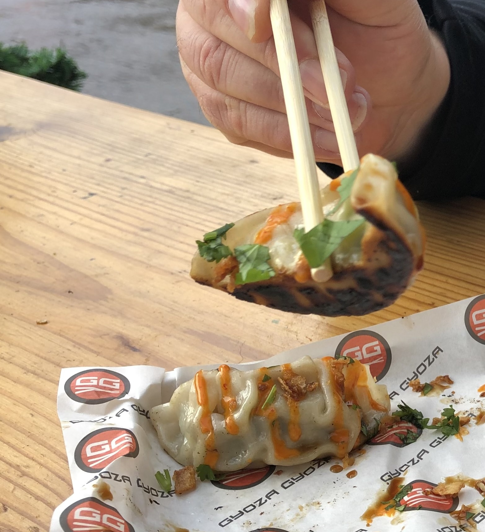 Gyoza Gyoza Streetfood at Bustler Market
