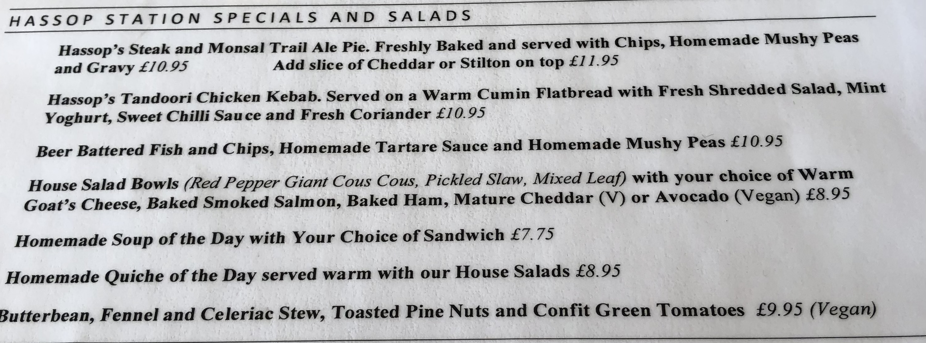 Hassop Station Cafe on the Monsal Trail – My Food Hunt