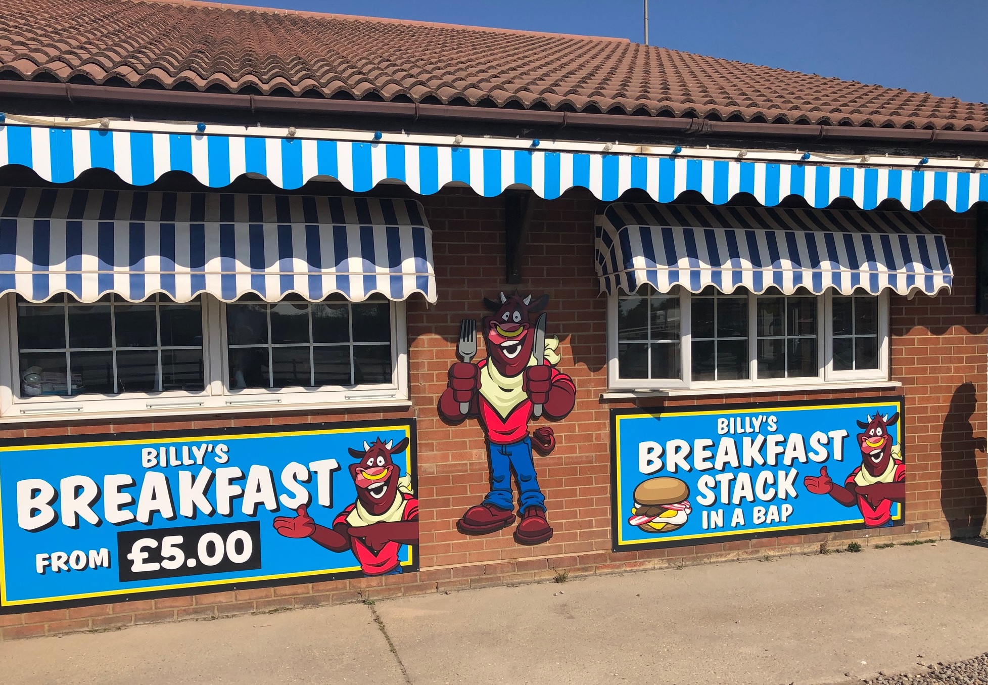 Billys Breakfast Bap at Billys Cafe – My Food Hunt