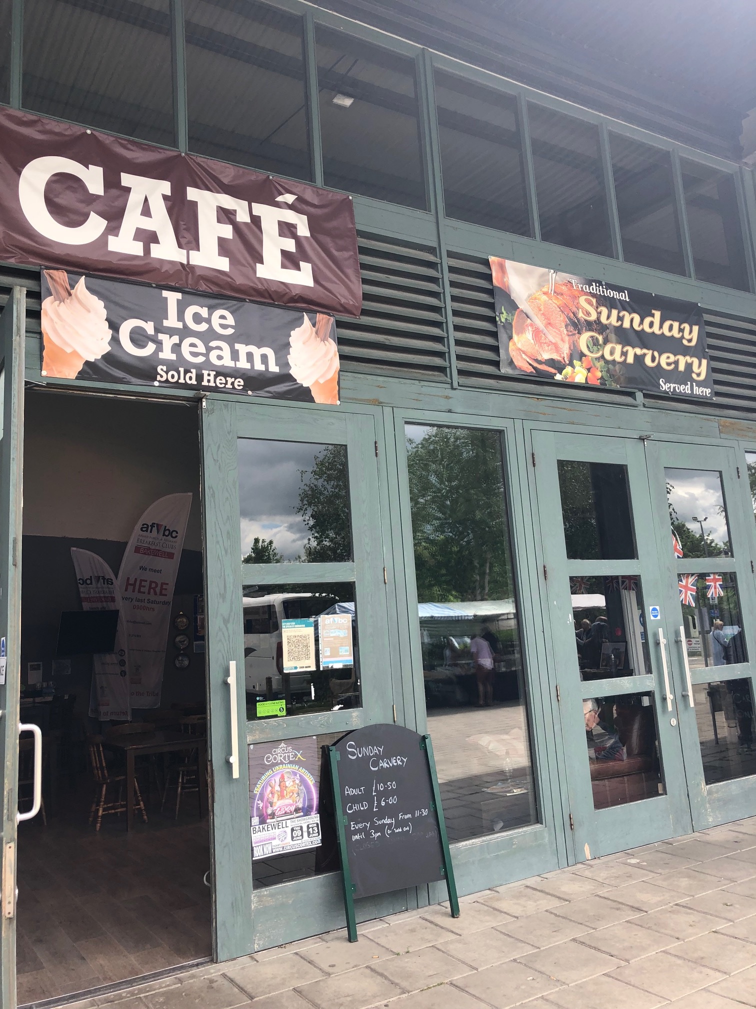 Breakfast at Farmer’s Feast Cafe in Bakewell
