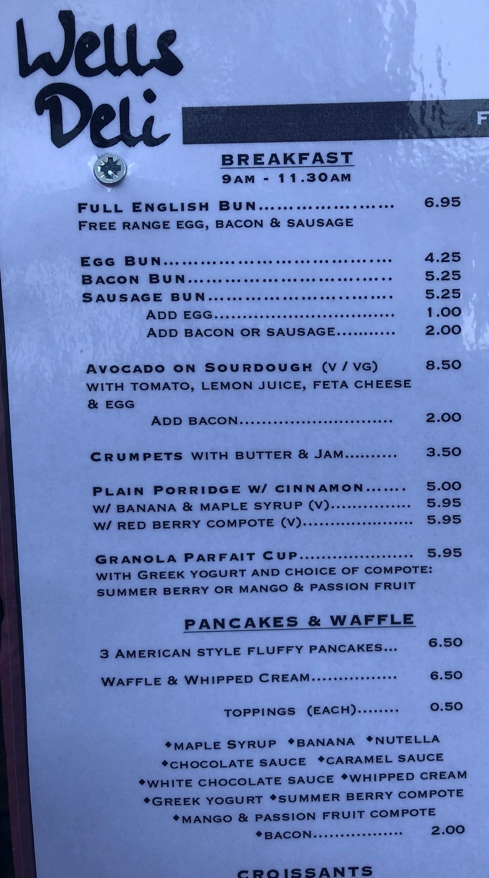 Breakfast Buns at Wells Deli – My Food Hunt