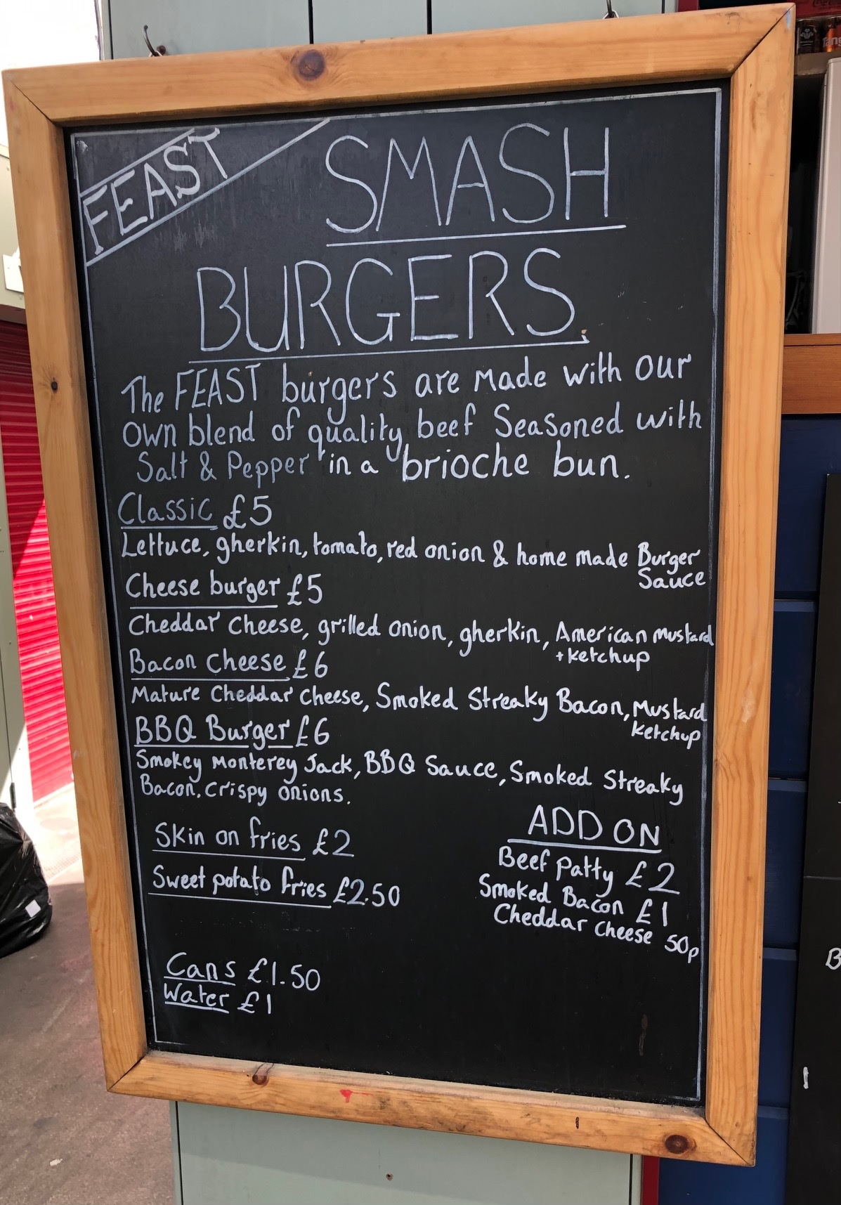Smash Burgers at Feast in Norwich Market – My Food Hunt