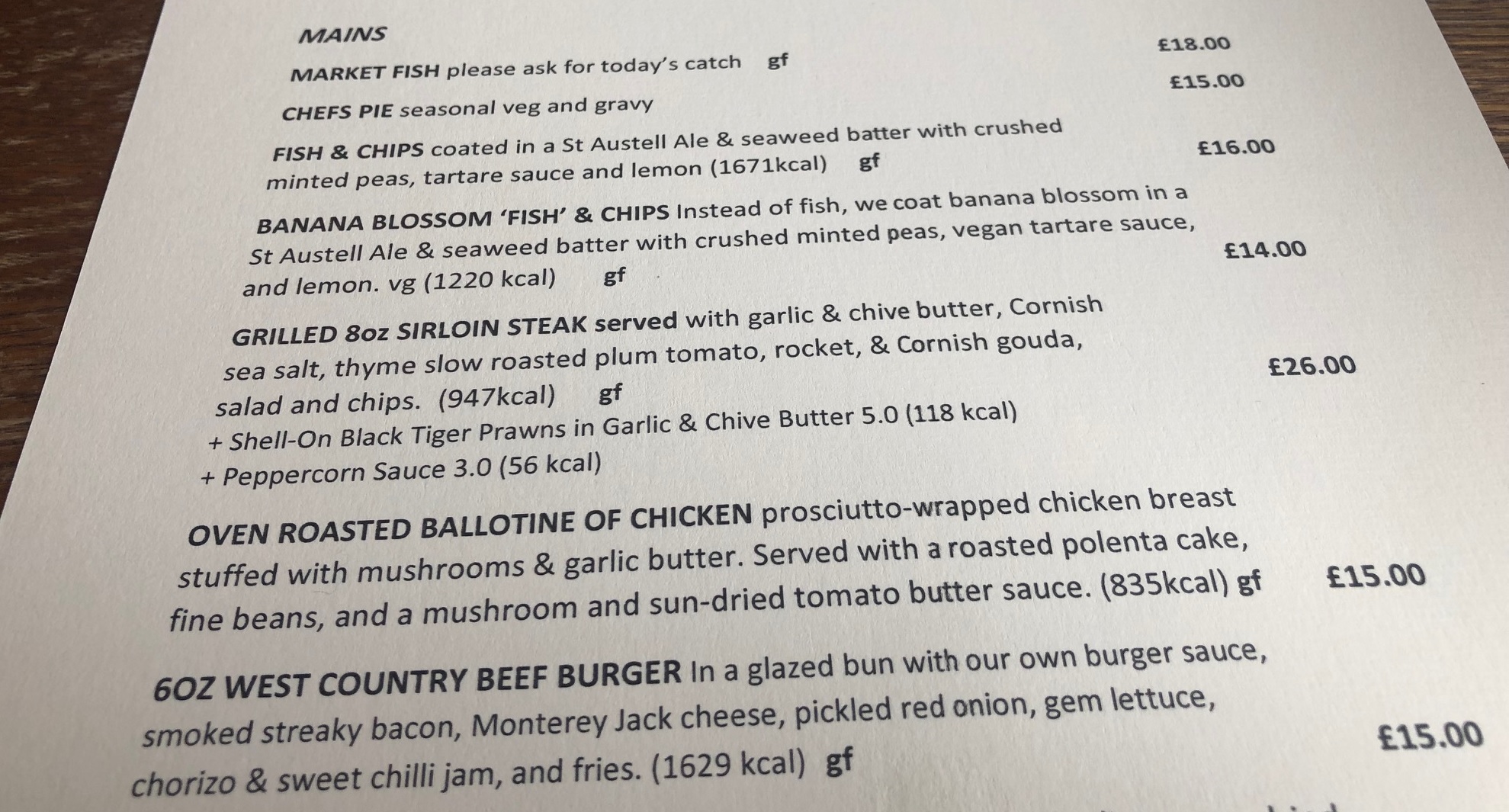 Eating the Chef’s Pie at The Old Custom House in Padstow