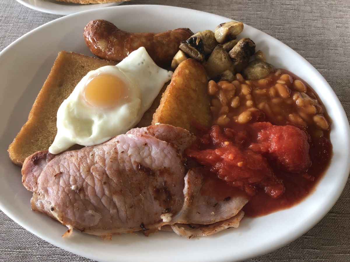 Breakfast at Harolds D-Day Cafe