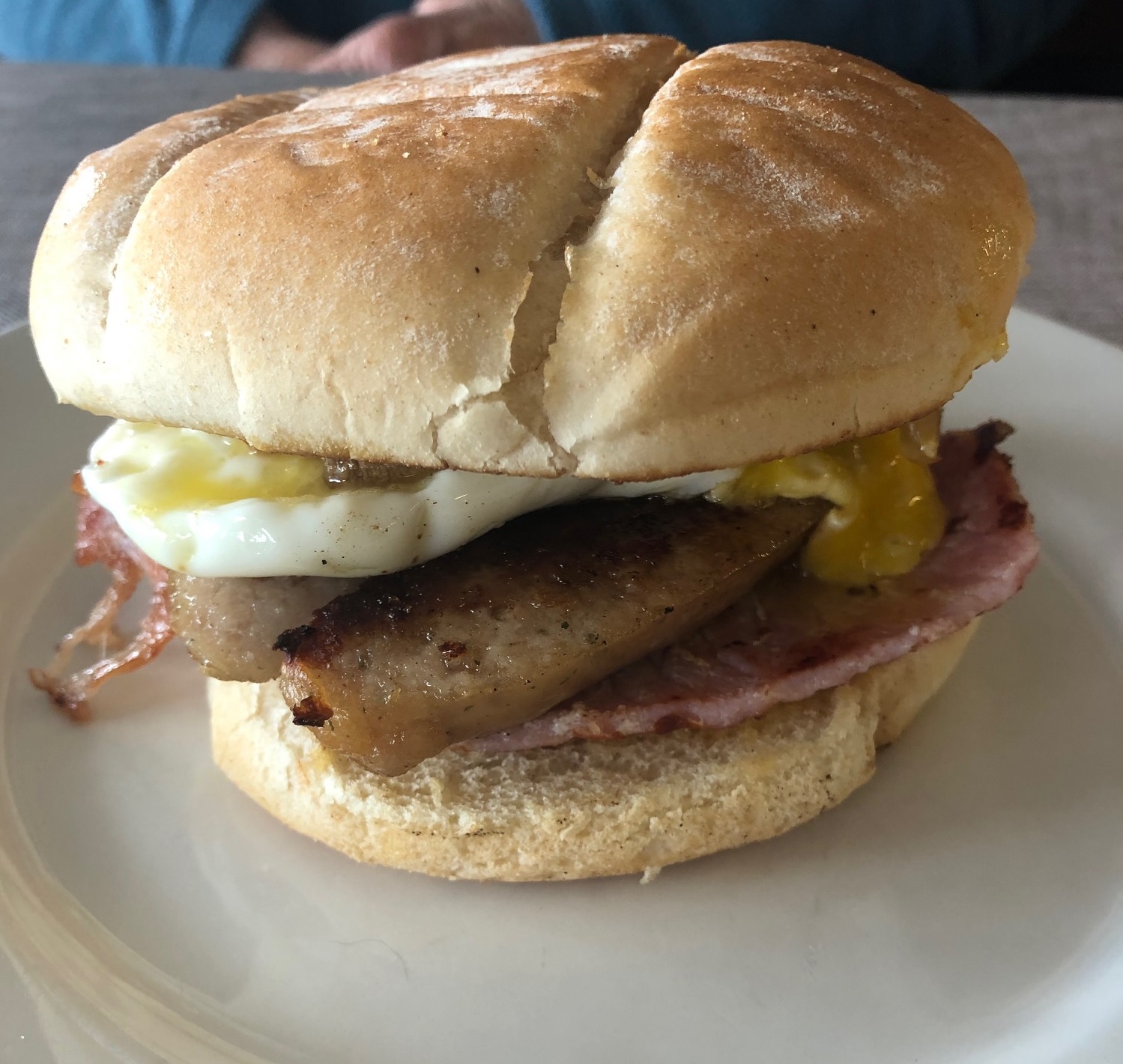 Breakfast at Harolds D-Day Cafe