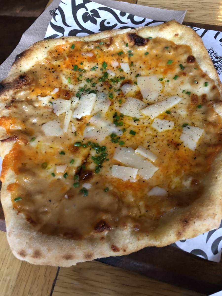 Pizza at Kirkstall Brewery Taproom & Kitchen in Leeds