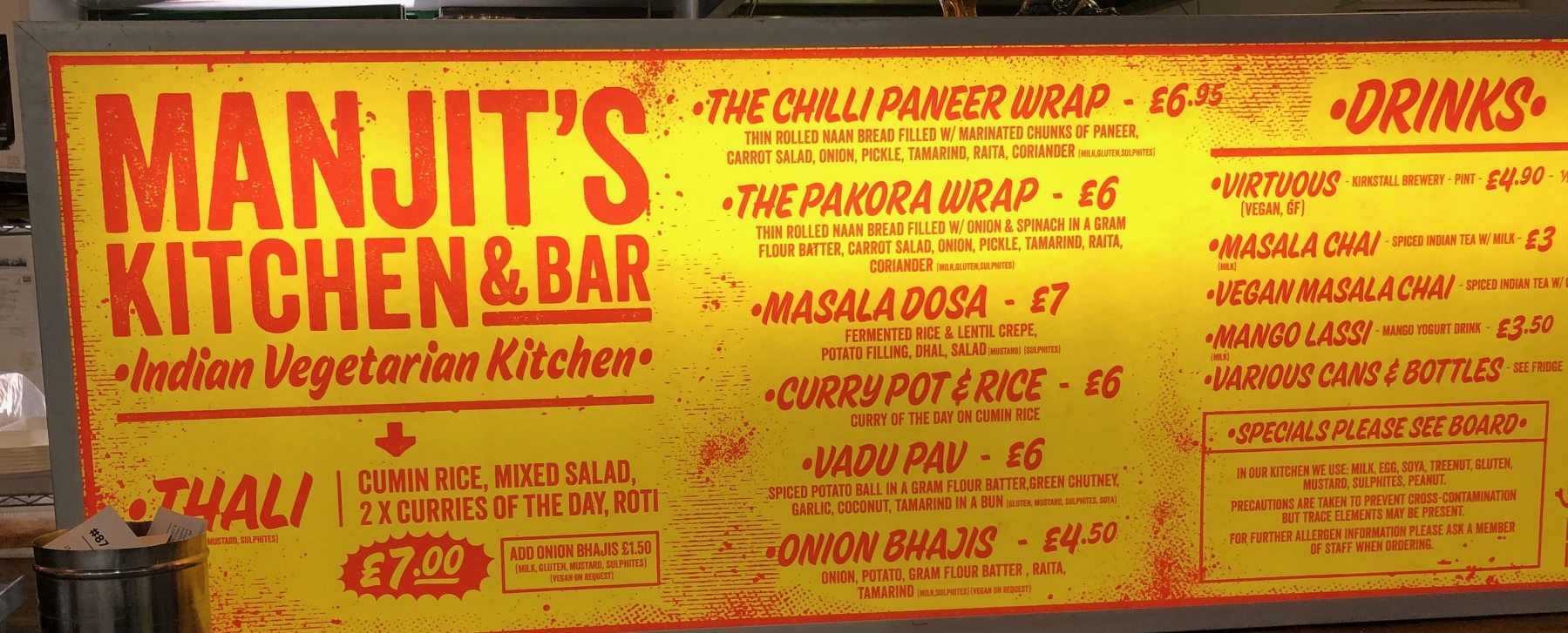 Manjit’s Kitchen at Kirkgate Market