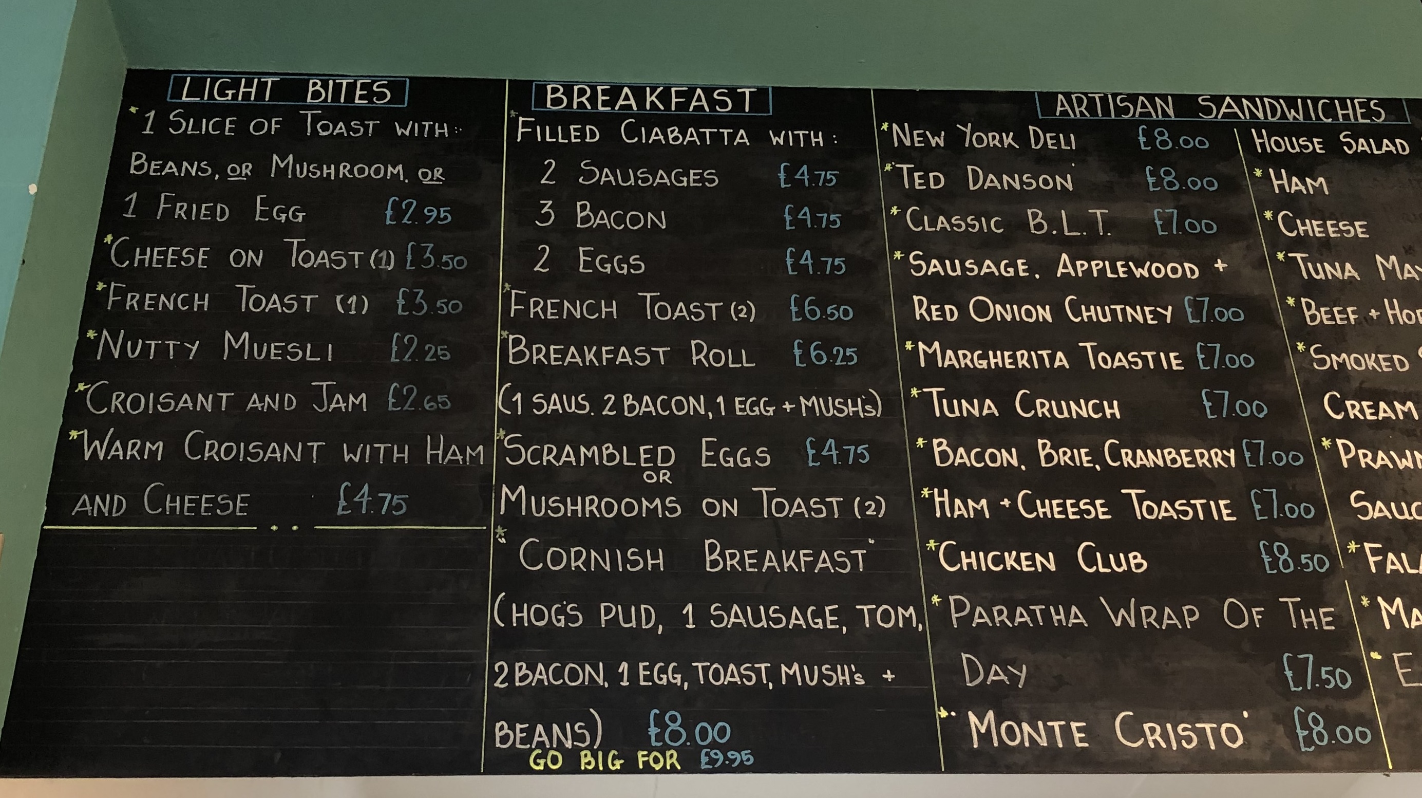 Cornish Breakfast from Grounded in Truro