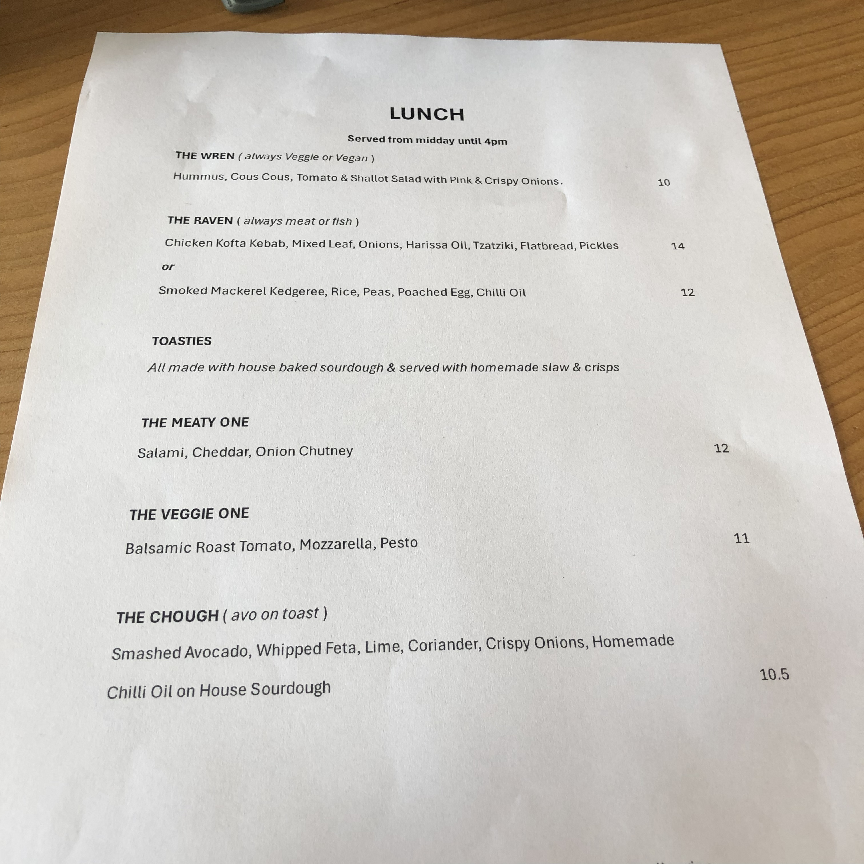 Lunch at the Wren and Raven in Penzance – My Food Hunt