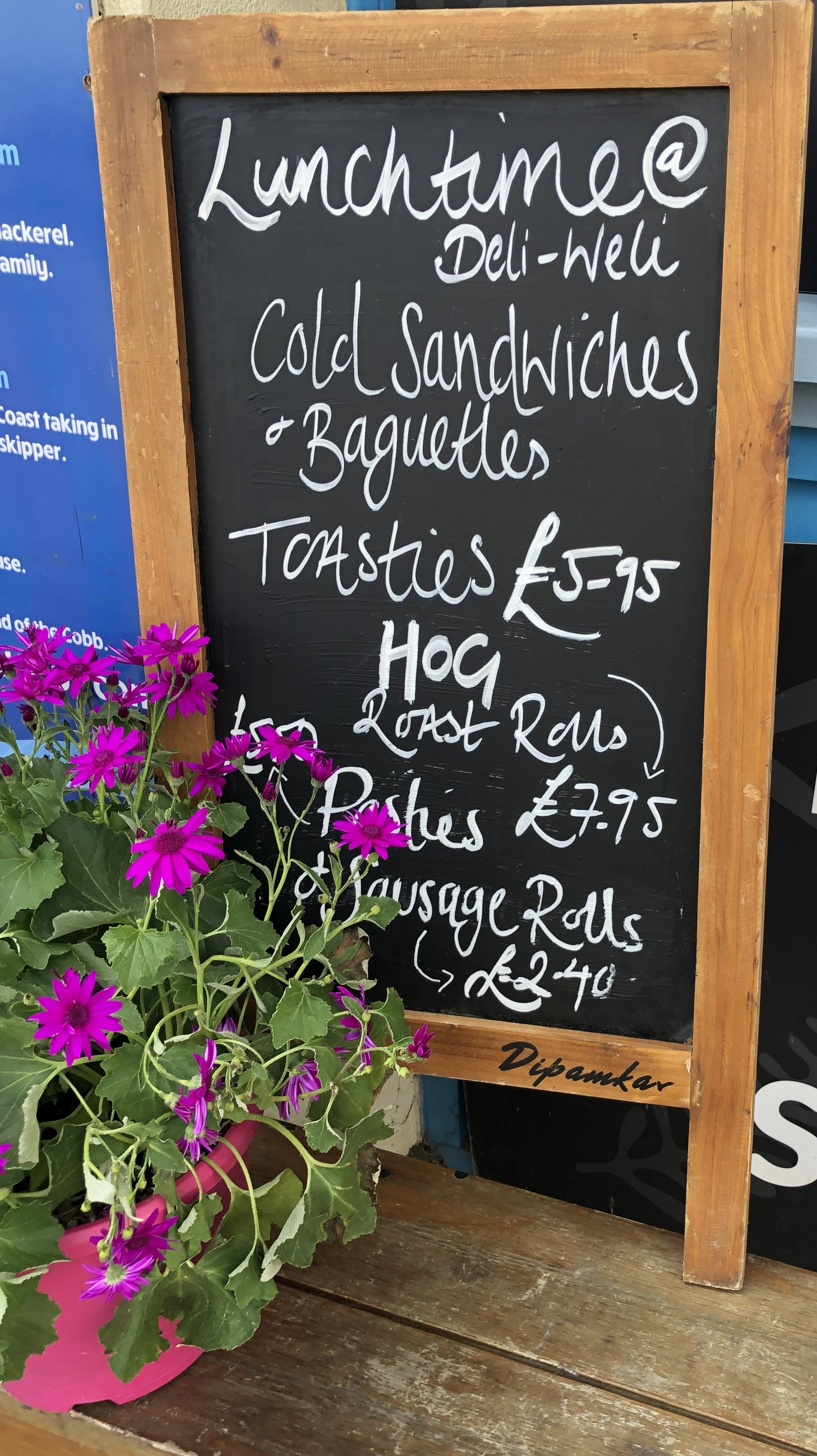 Hog Roast at Deli-Weli in Lyme Regis